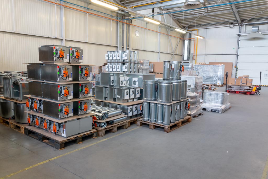 Production of HVAC components - Mandik